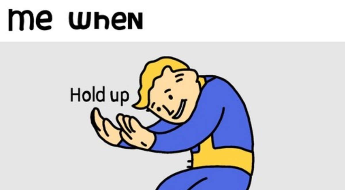 Vault Boy Hold Up Meme: Origins & Examples