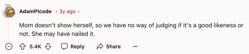 Is That Hyperpigmentation?—Little Girl's Portrait Of Mom Becomes A Meme