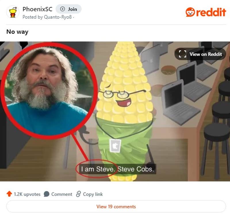 I Am Steve Meme: Jack Black's Minecraft Line Goes Viral