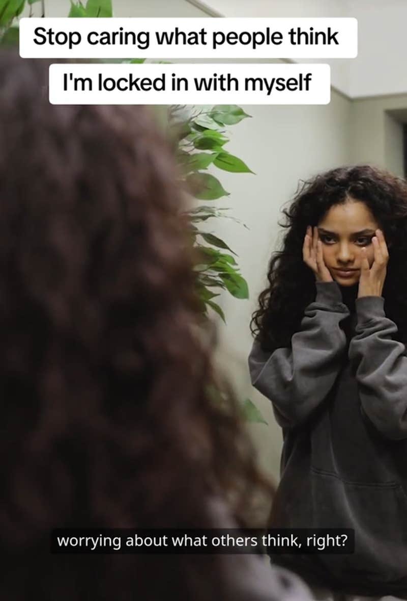 TikTokers Look Inward With The 'I'm Locked In With Myself' Trend