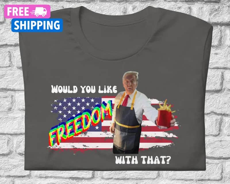 Donald Trump's Fries Go On Sale For $10,000, Alongside Merch