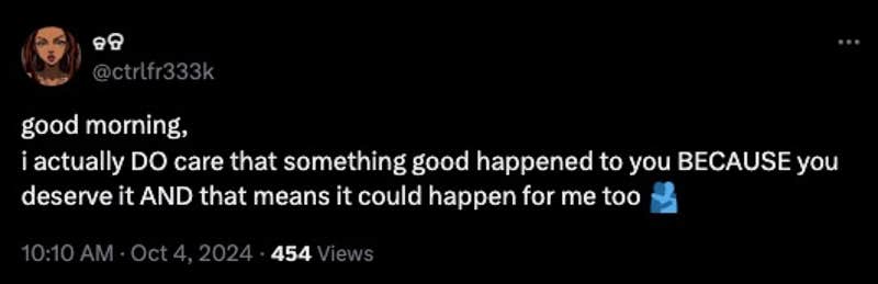 'I Don't Really Care If Something Good Happened To You. It Should Have ...