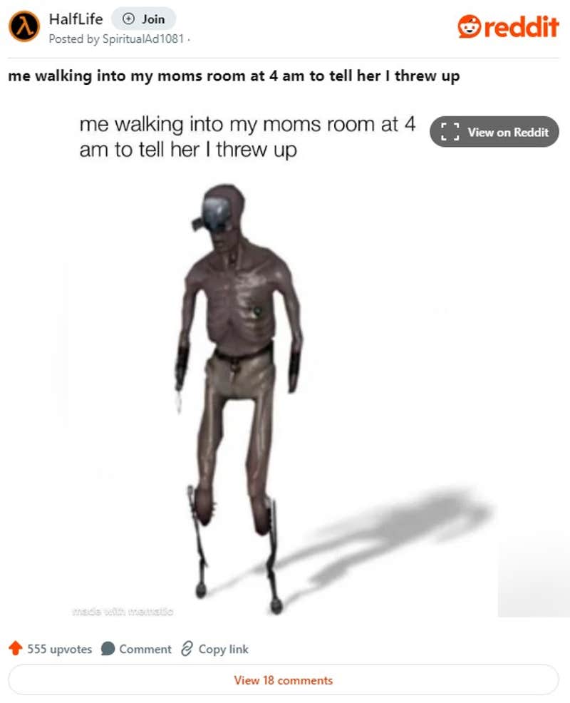 The 'Mom I Threw Up' Meme And Its Many Variations