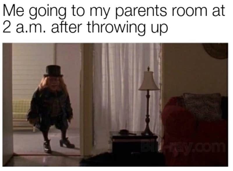 The 'Mom I Threw Up' Meme And Its Many Variations