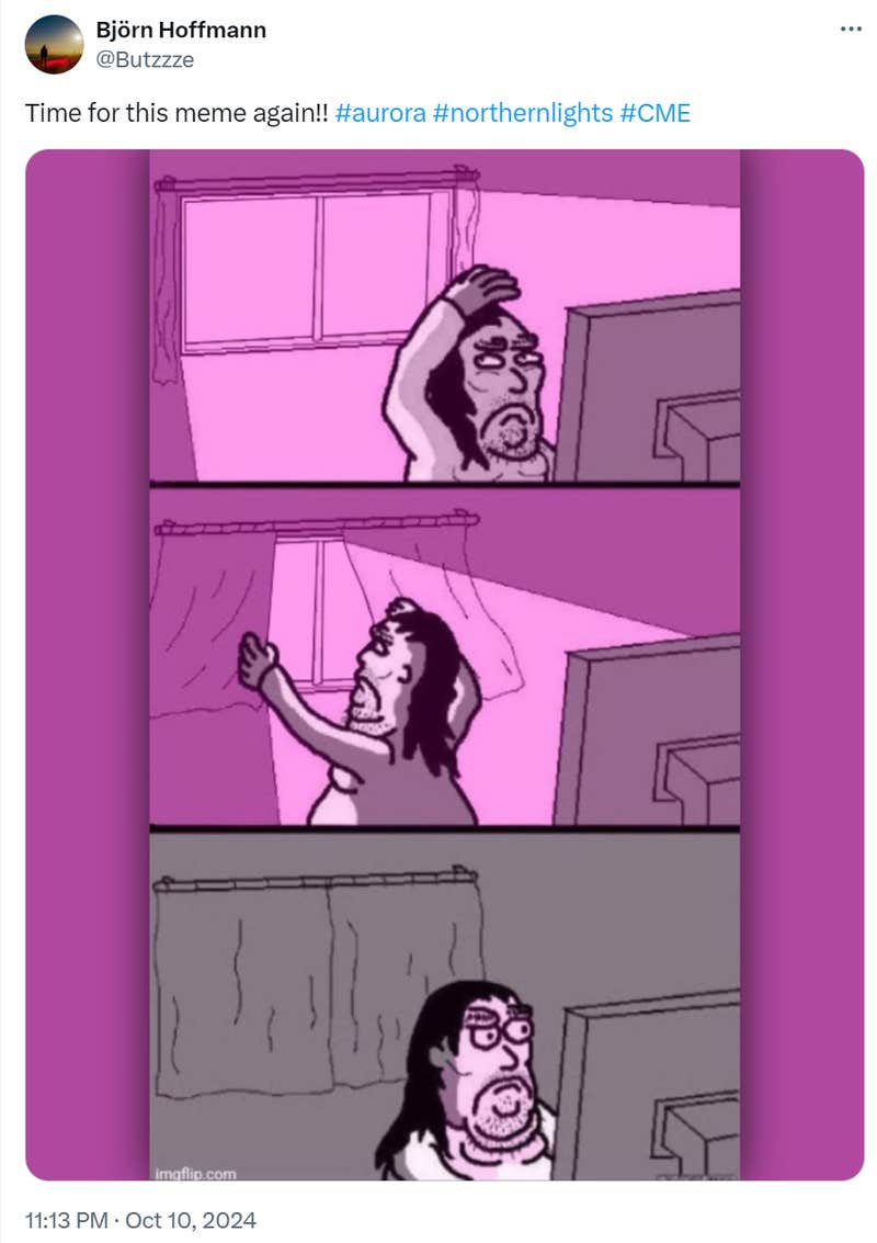 The Best Of The October Northern Lights Memes