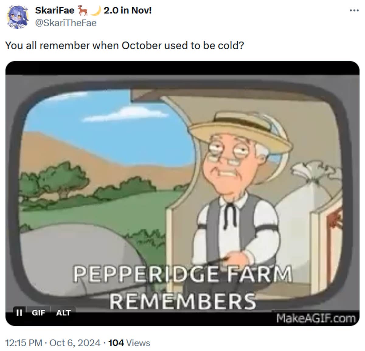 The 'October Used To Be Cold' Meme, Explained