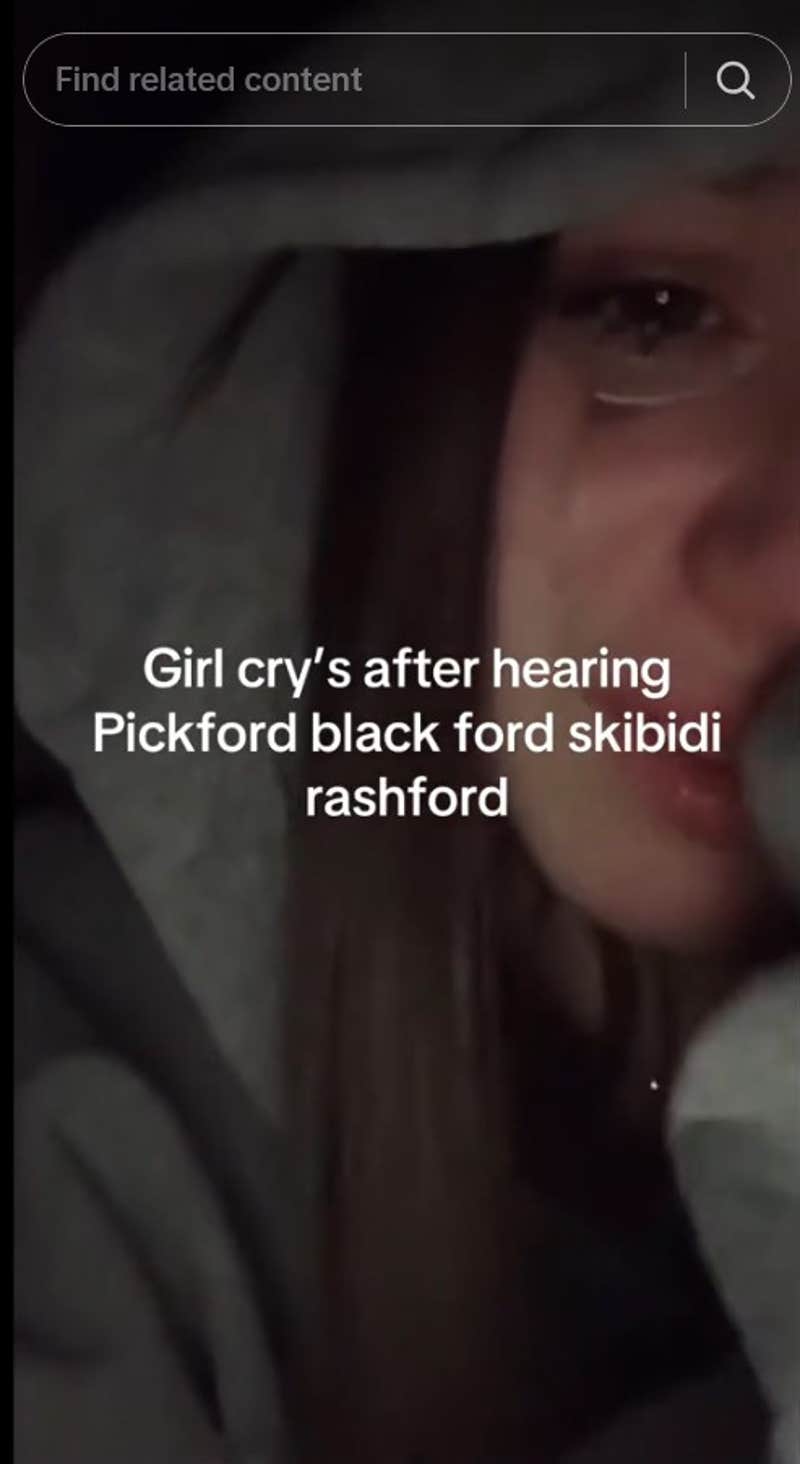 'Pickford Blackford Skibidi Rashford'—A Football Brainrot Meme