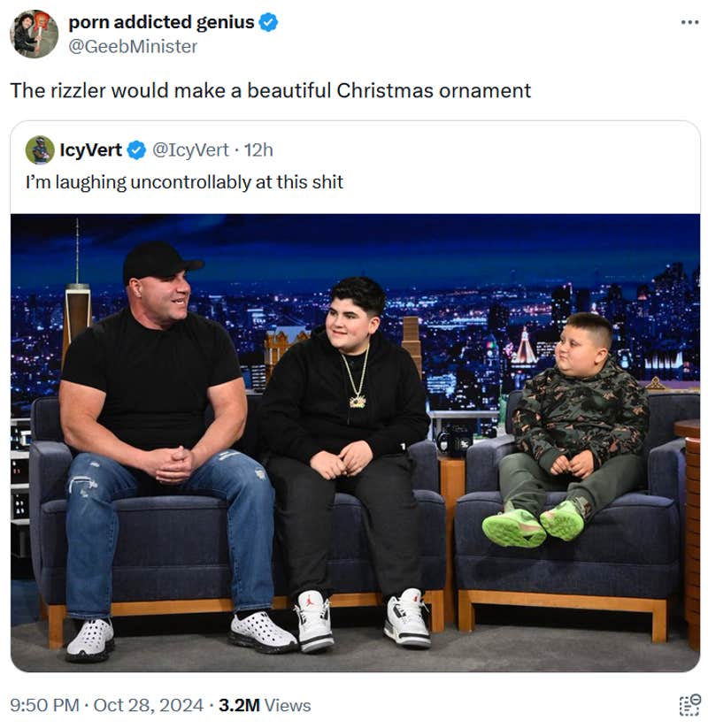 The Rizzler Taught Jimmy Fallon How To Do Rizz Face