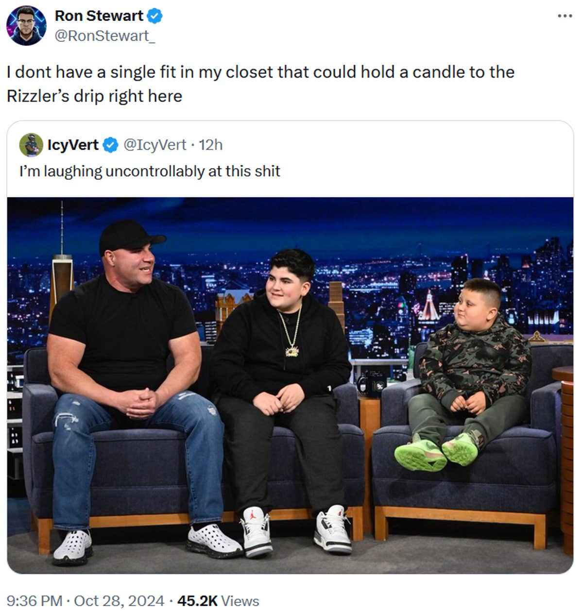 The Rizzler Taught Jimmy Fallon How To Do Rizz Face