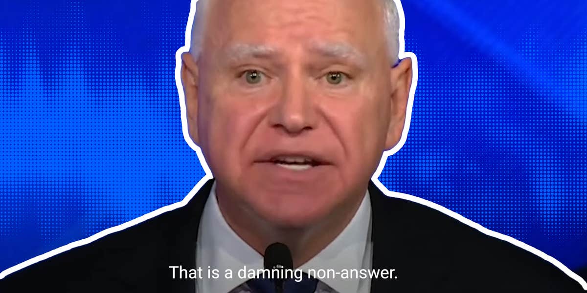 Worried Tim Walz Memes Spread After Vp Debate