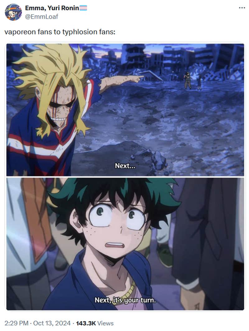 The Game Freak Leak That Birthed Pokémon's Typhlosion Meme