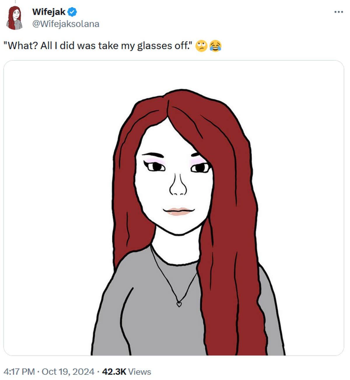 The Wifejak Facing Forward Meme Is A Variation On A Classic