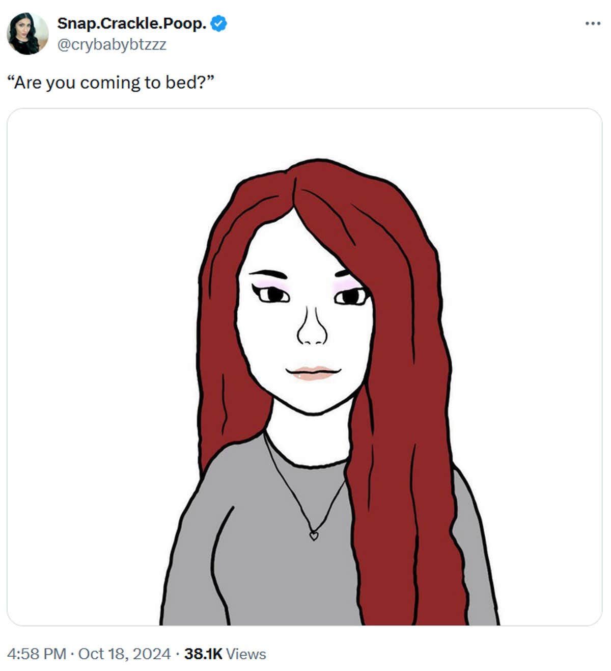 The Wifejak Facing Forward Meme Is A Variation On A Classic