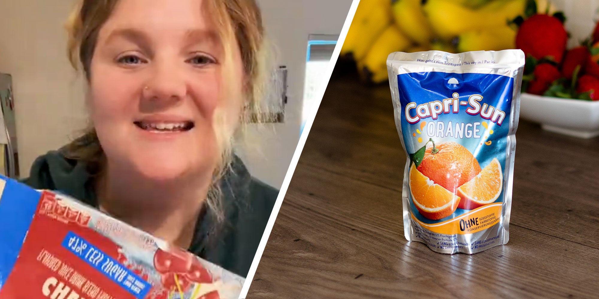 Woman Issues Warning After Buying Aldi’s ‘Knockoff’ Capri-Suns