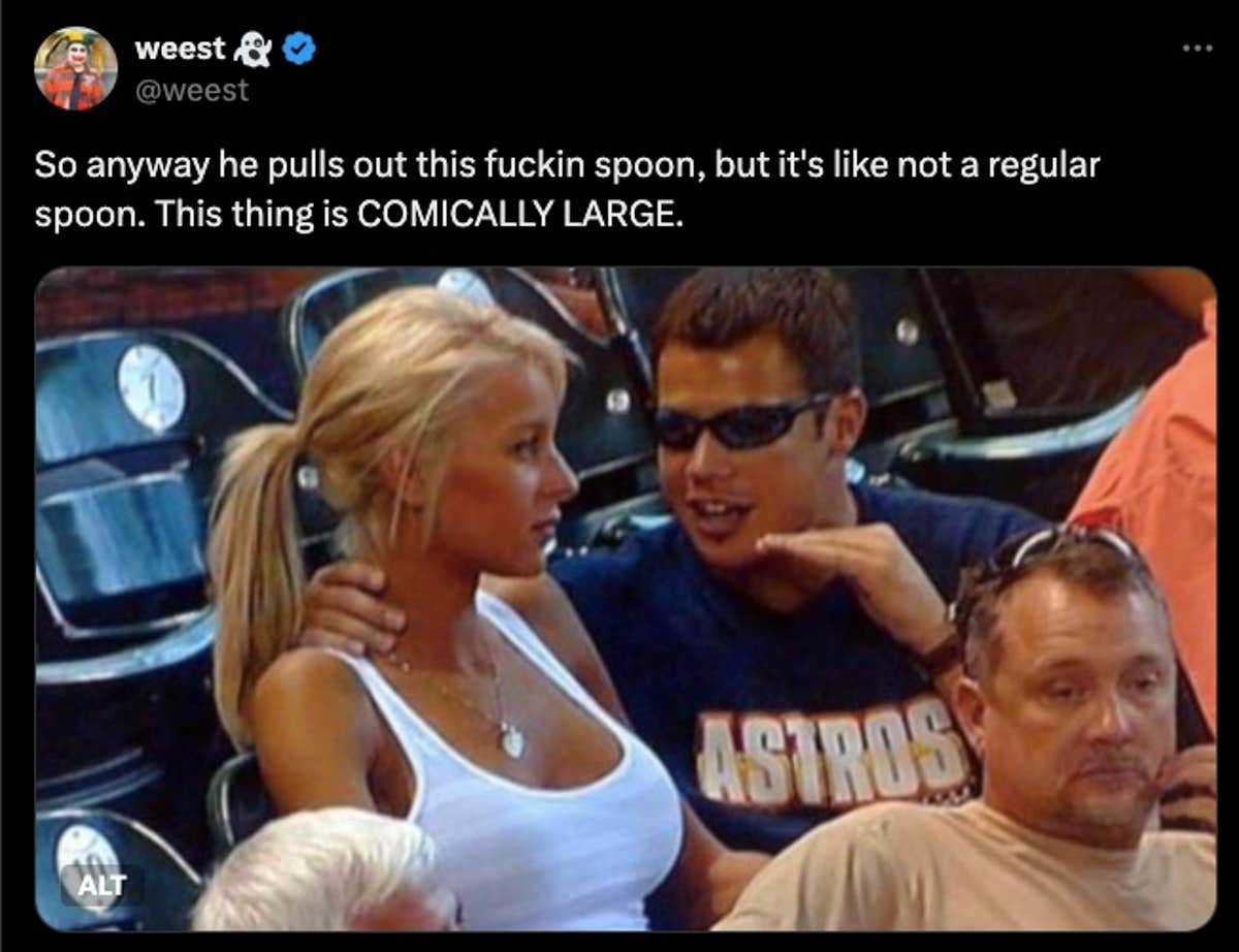 Where Did The Comically Large Spoon Come From?