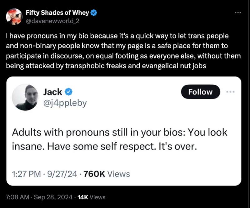 What Is The 'Pronouns In Bio' Meme?