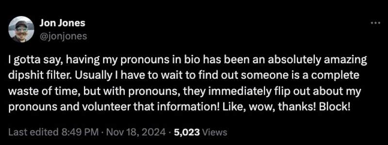 What Is The 'Pronouns In Bio' Meme?