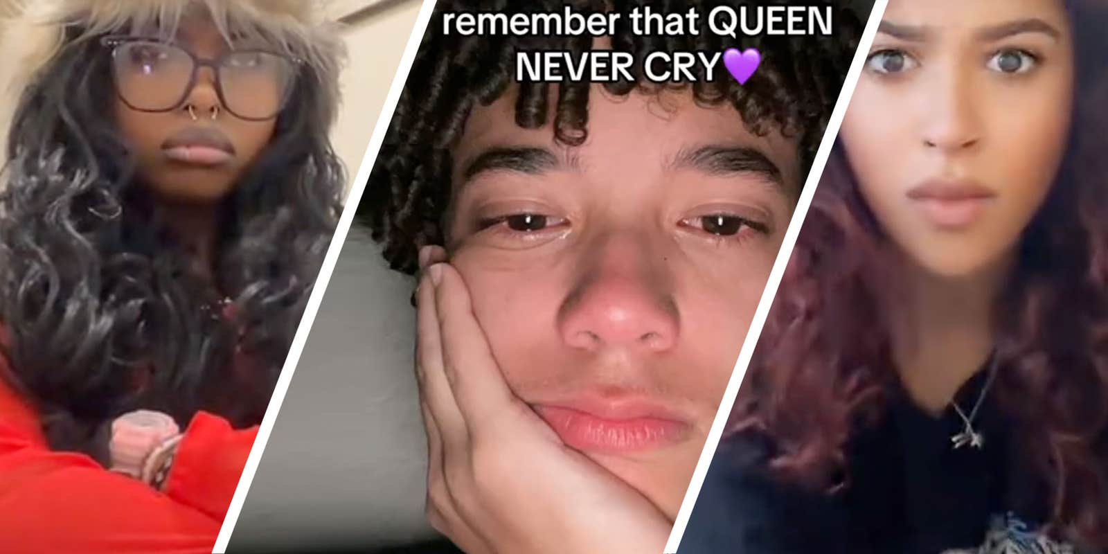 What Is The Queen Never Cry Meme
