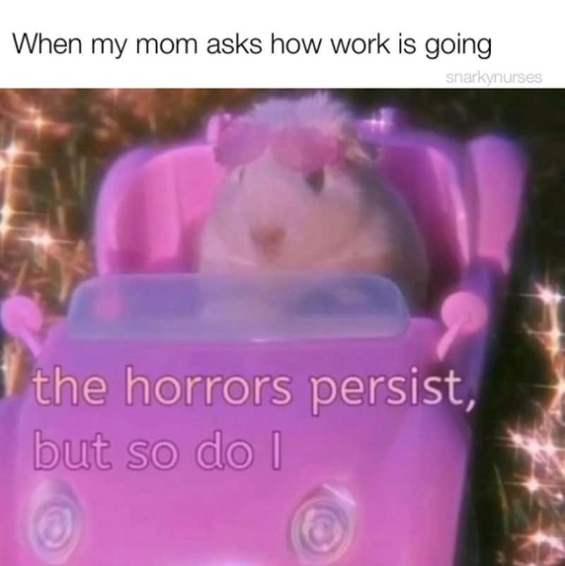 The Horrors Persist But So Do I