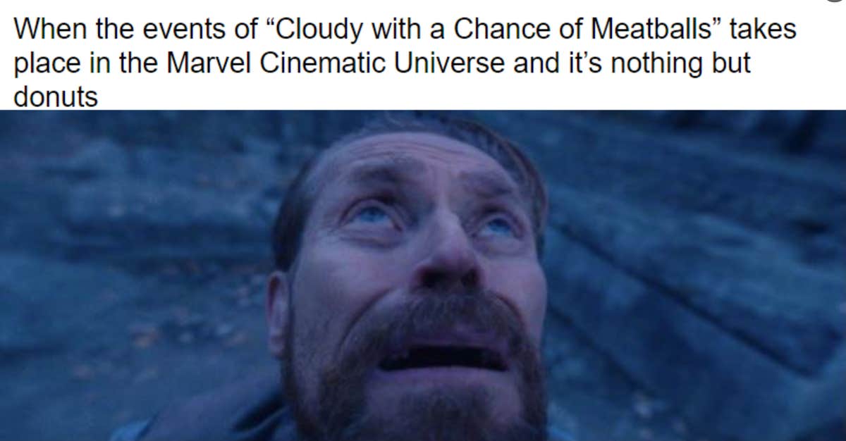 Where Is The Willem Dafoe Looking Up Meme From?