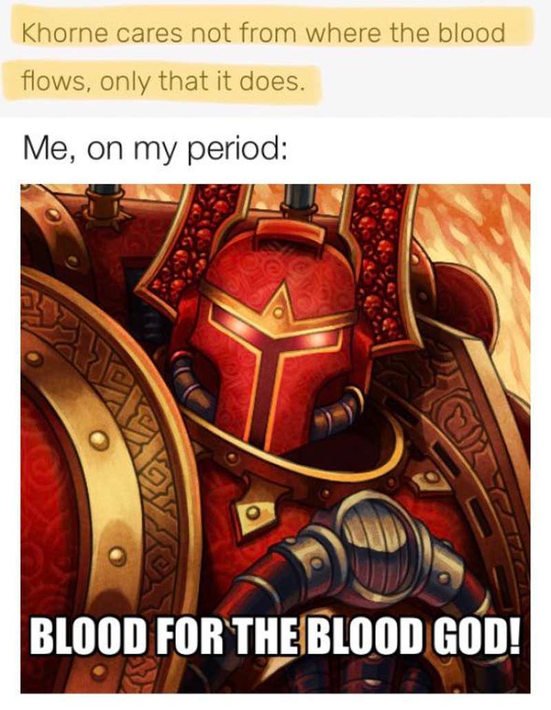 What Does 'Blood For The Blood God' Mean? The Meme Explained