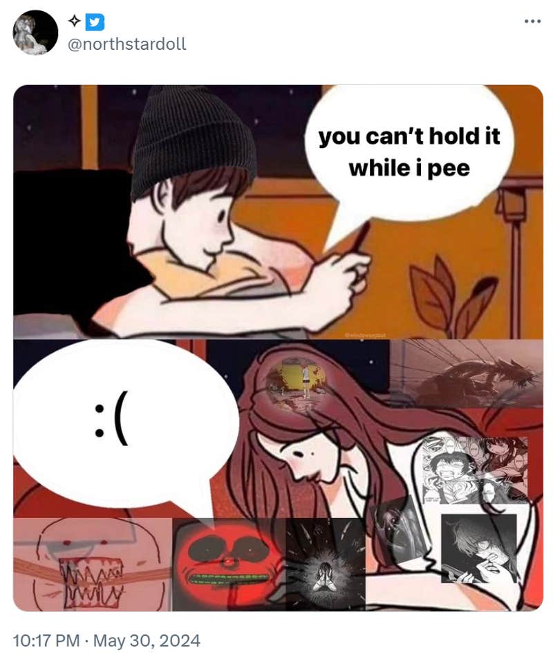 Really Good Couple Texting In Bed Memes