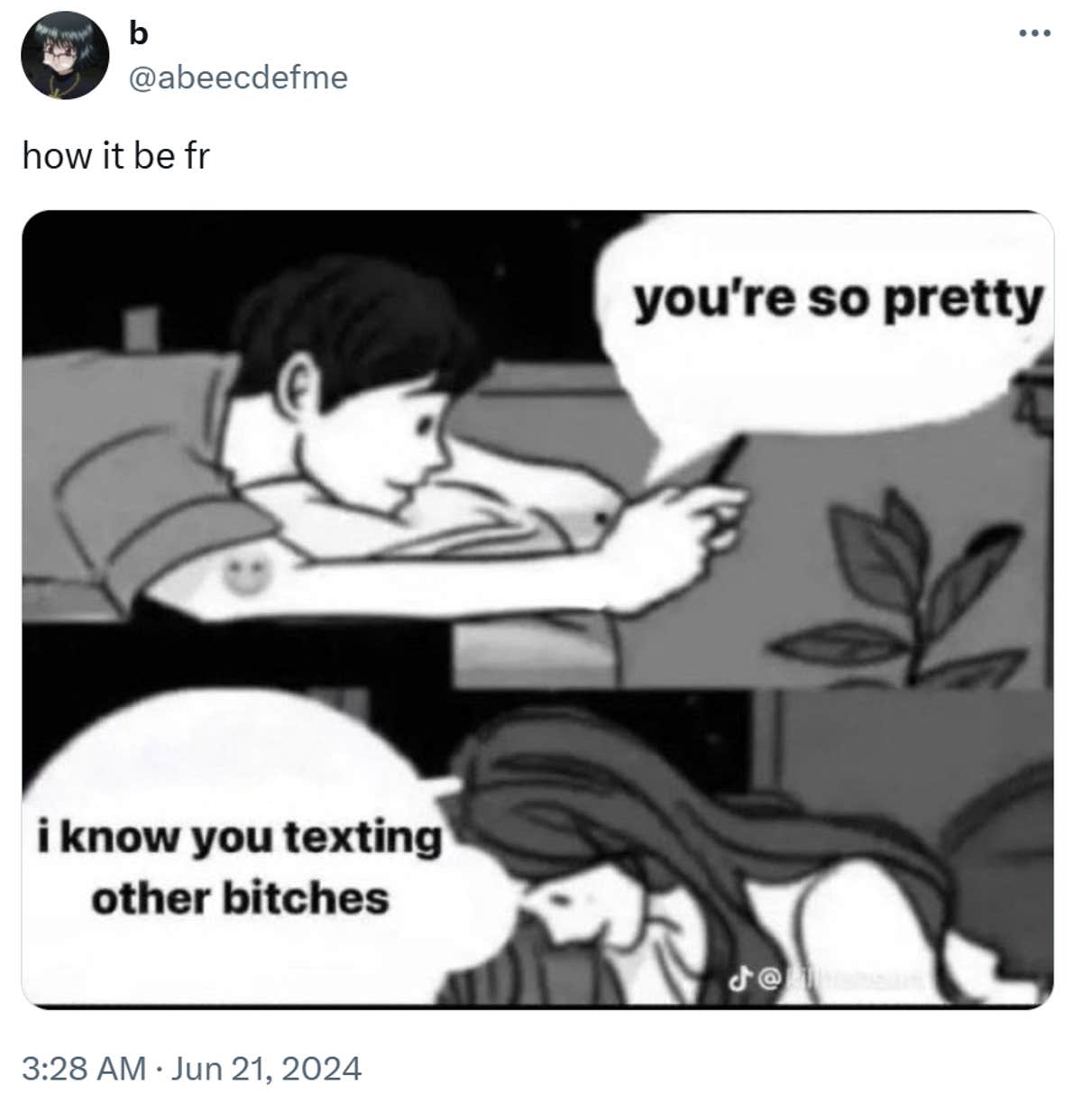 Really Good Couple Texting In Bed Memes