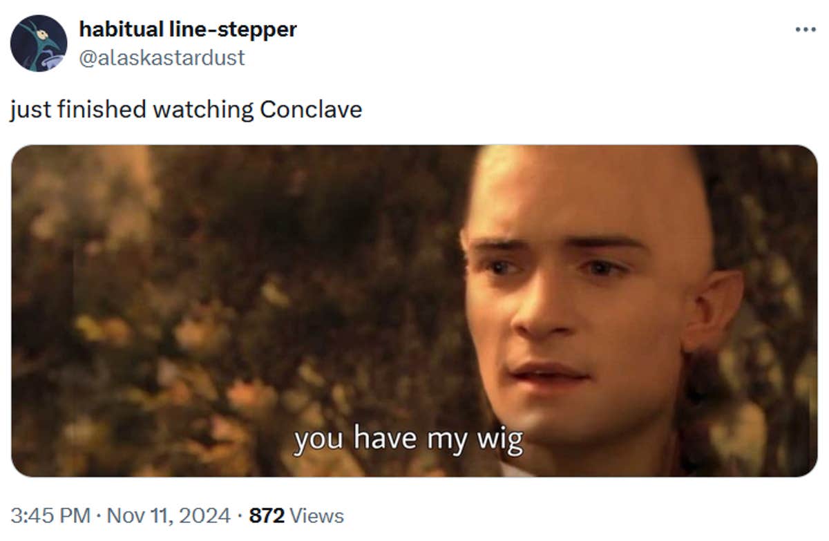 25 Of The Funniest 'Conclave' Memes