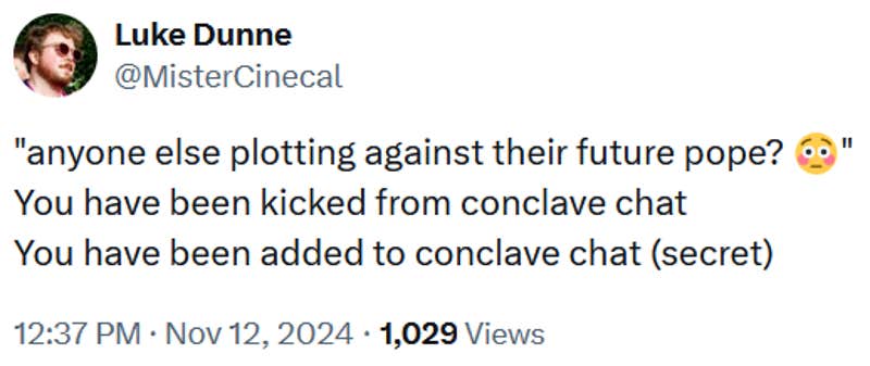 25 Of The Funniest 'Conclave' Memes