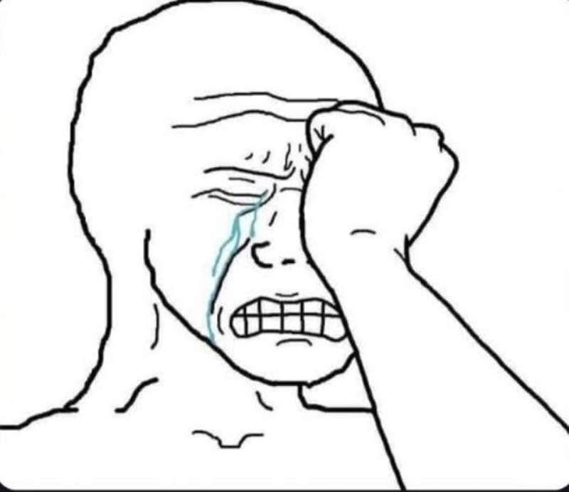 The Crying Wojak Meme Perfectly Captures Online Melancholy