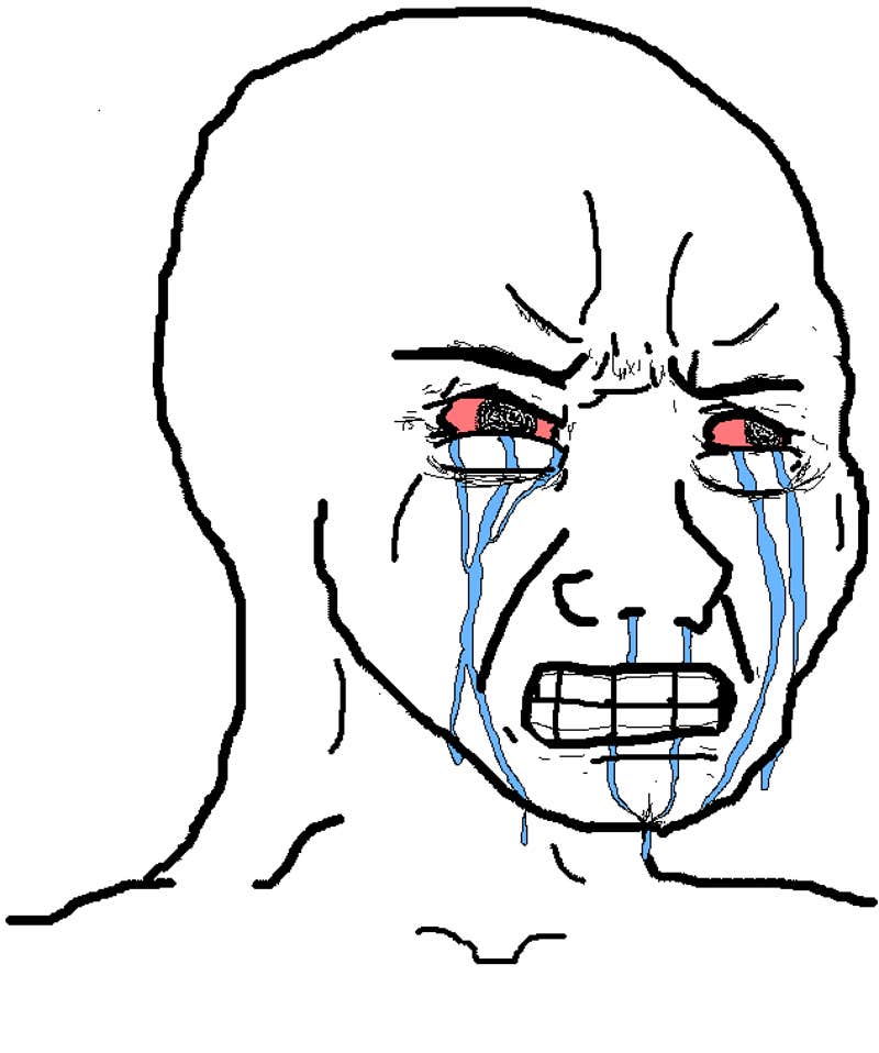 The Crying Wojak Meme Perfectly Captures Online Melancholy