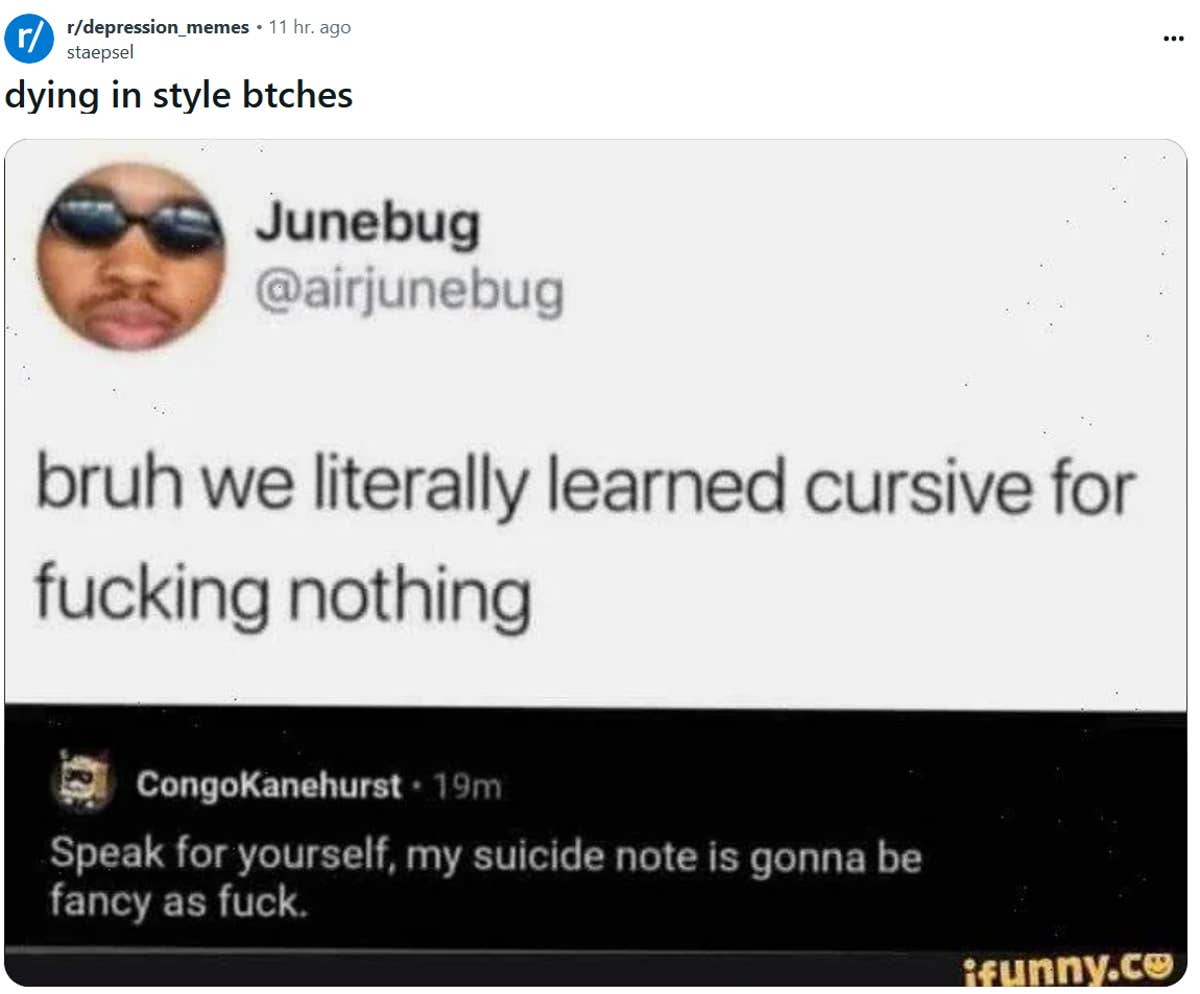 45 Of The Funniest Depression Memes