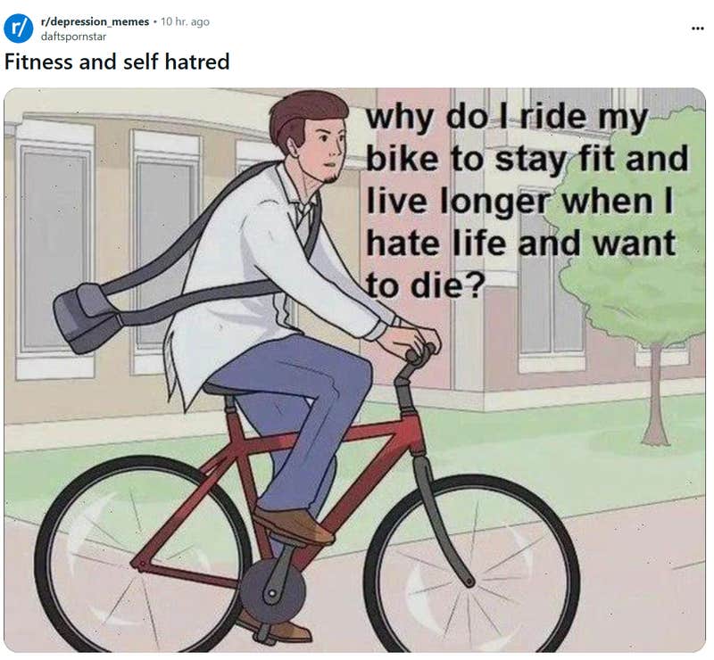 45 Of The Funniest Depression Memes