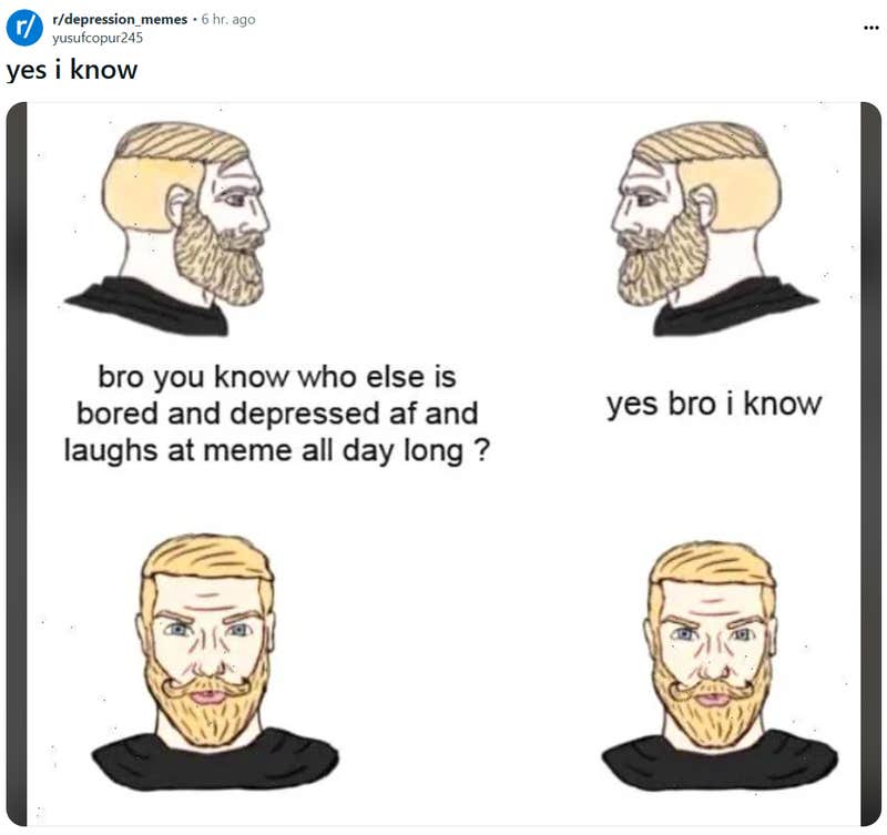 45 Of The Funniest Depression Memes