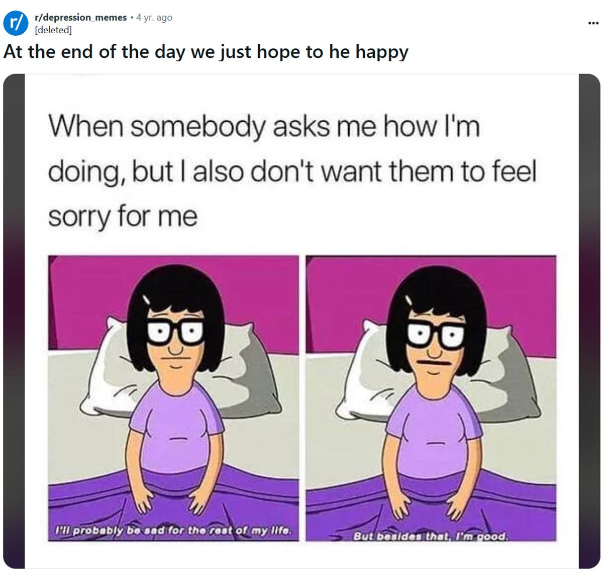 45 Of The Funniest Depression Memes