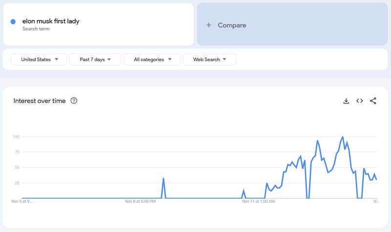 What's Up With All Those Elon Musk First Lady Memes?