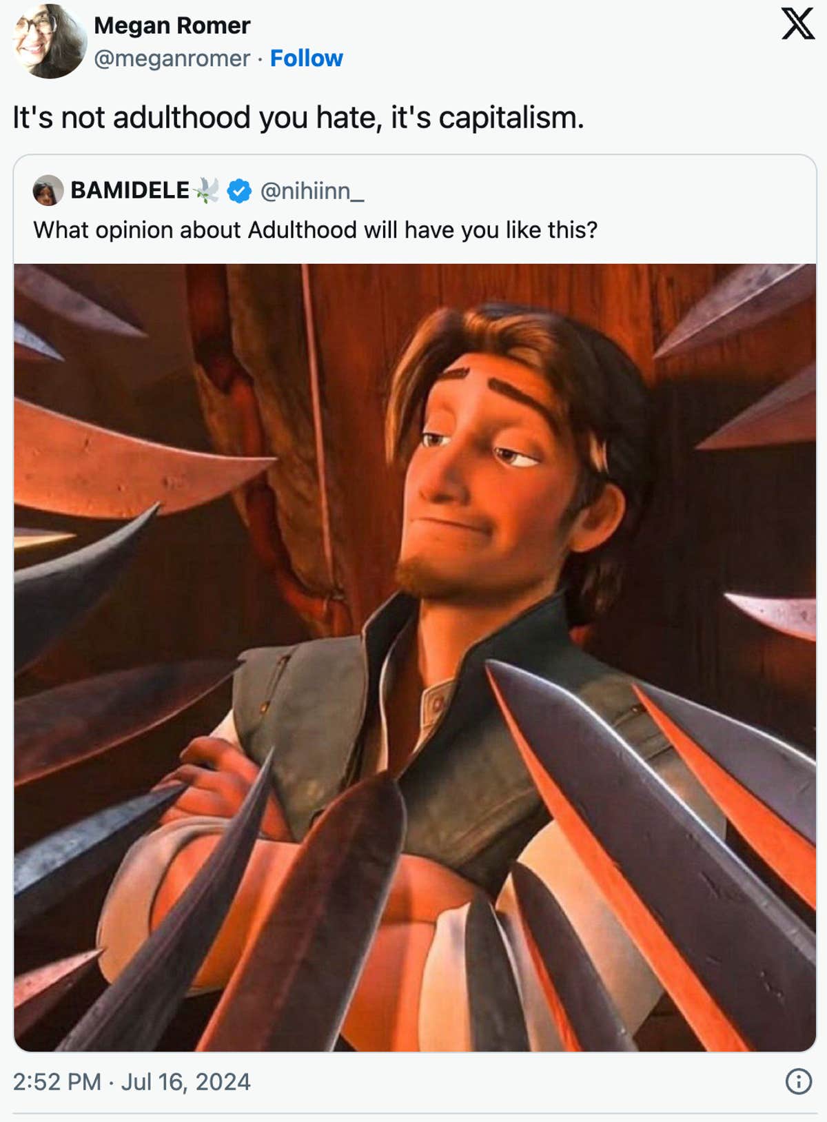 Flynn Rider Unpopular Opinion Meme History, Origins, & Examples