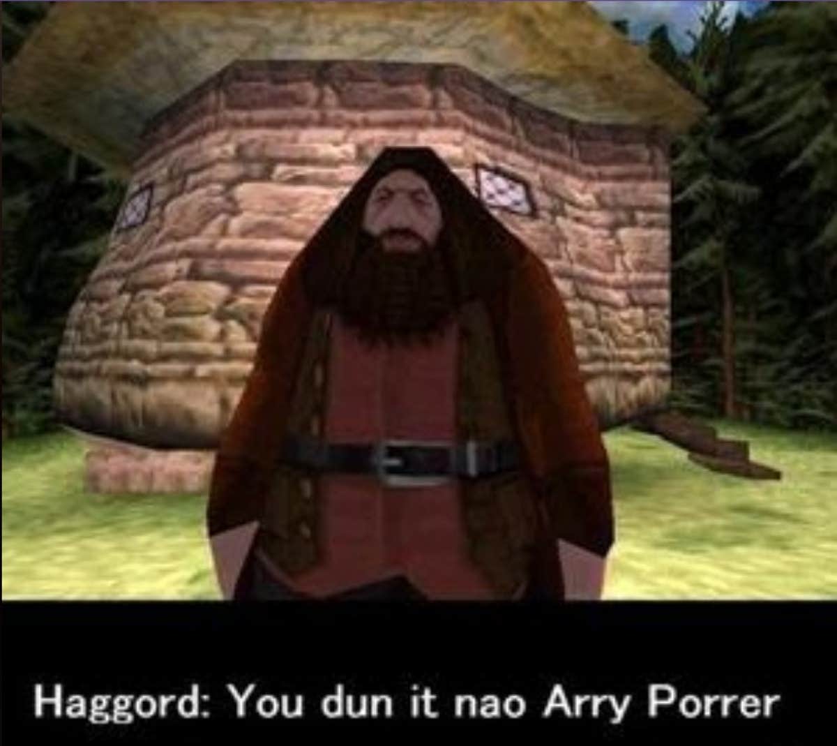 What Is The PS1 Hagrid Meme And Where Is It From?