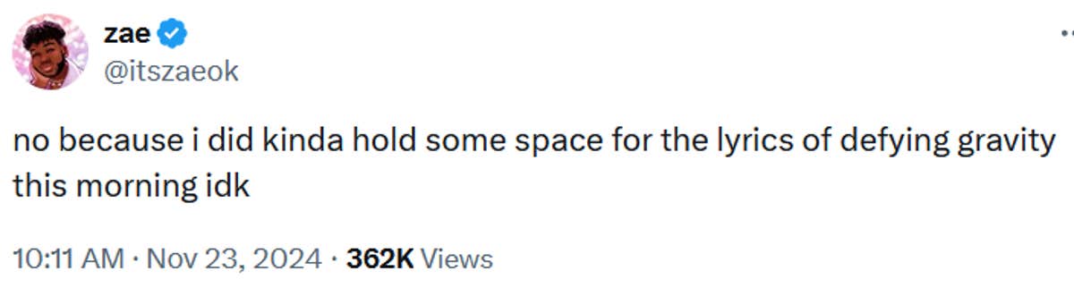 Are You Holding Space For All These Defying Gravity 'Wicked' Memes?