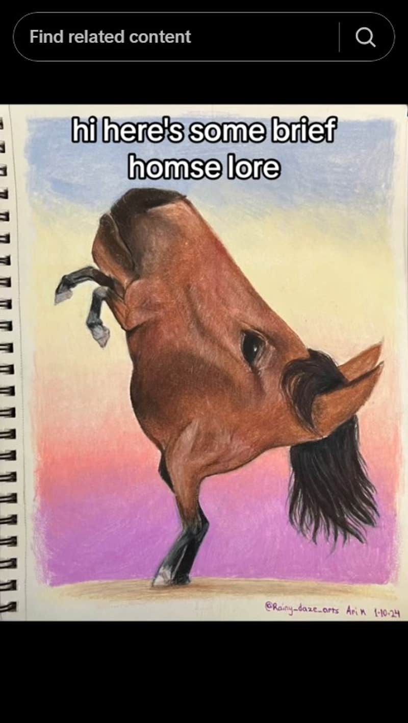 Honse: The Horse Meme With Chunky Proportions