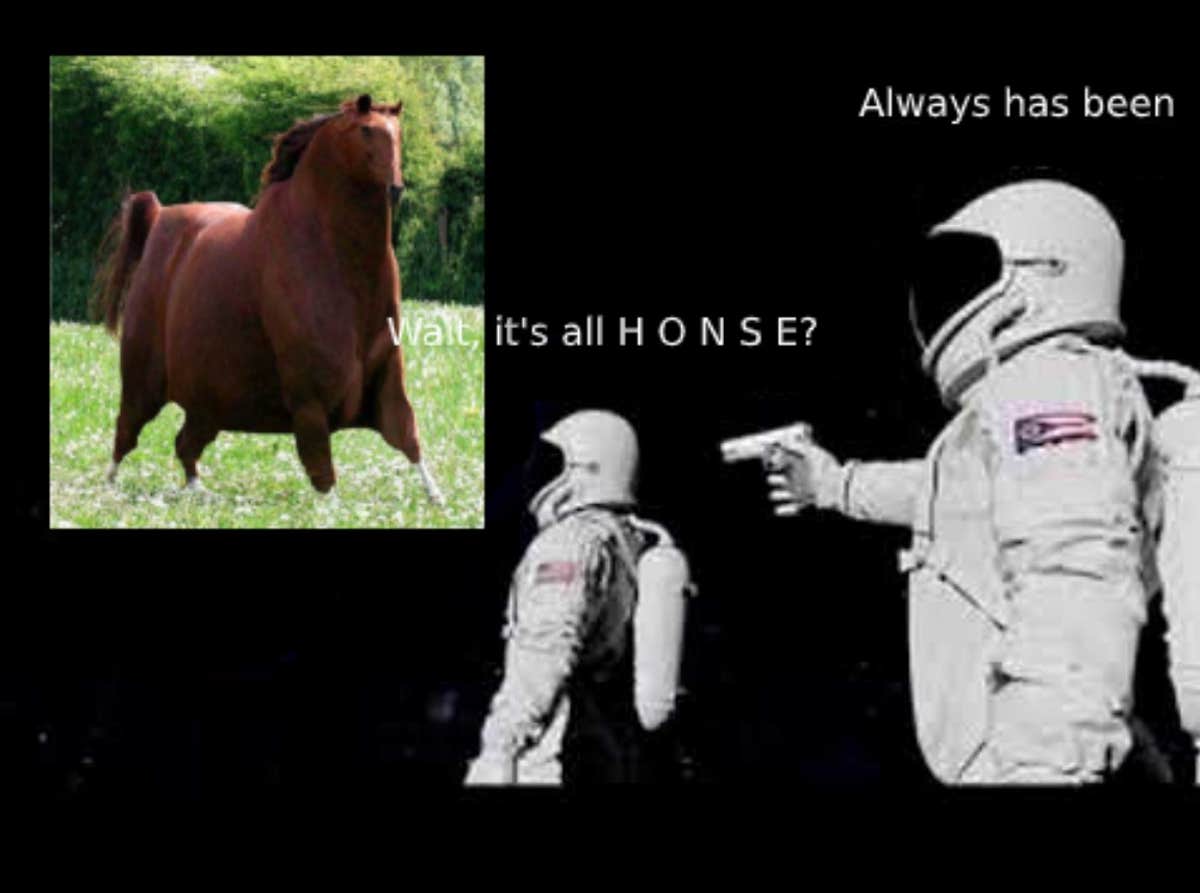 Honse: The Horse Meme With Chunky Proportions