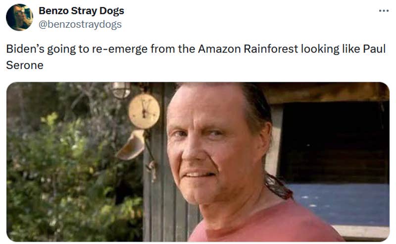 Joe Biden Rainforest Memes Blow Up After Amazon Visit
