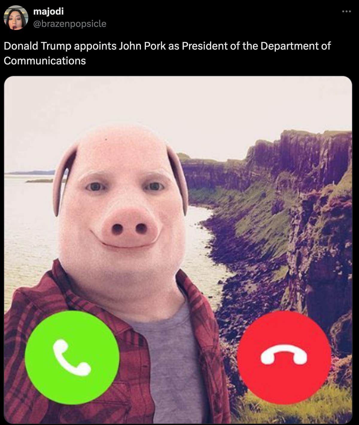 Who Is John Pork And Why Is He Calling?