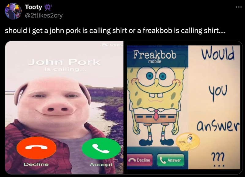 Who Is John Pork And Why Is He Calling?