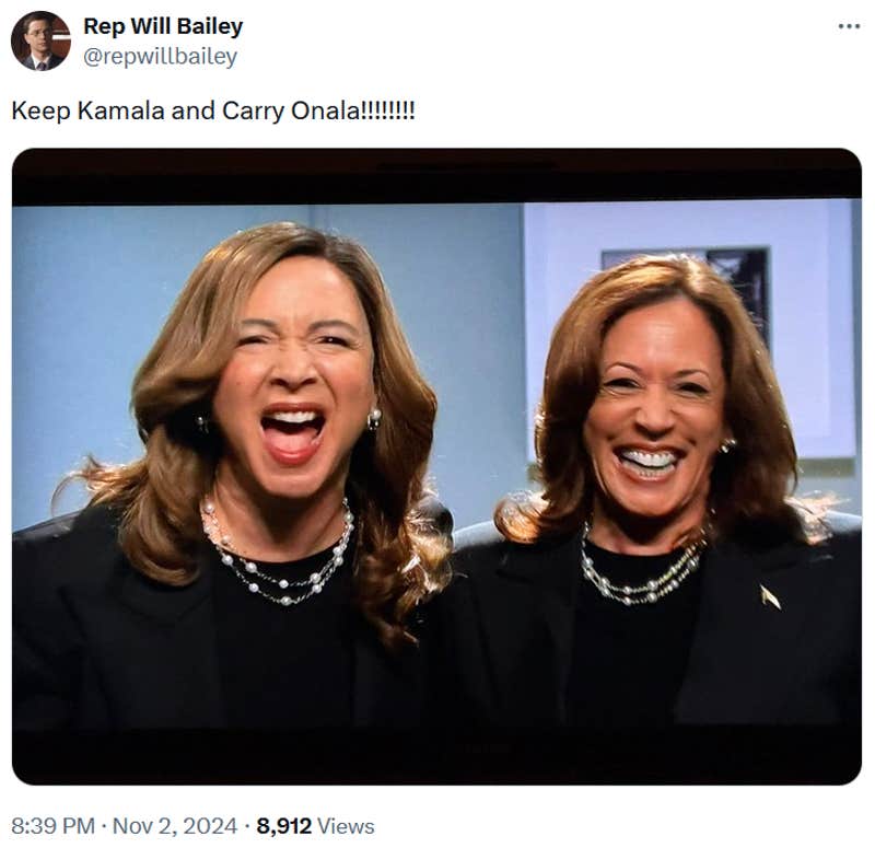 'Keep Kamala And Carry Onala': SNL Sketch Becomes A Meme