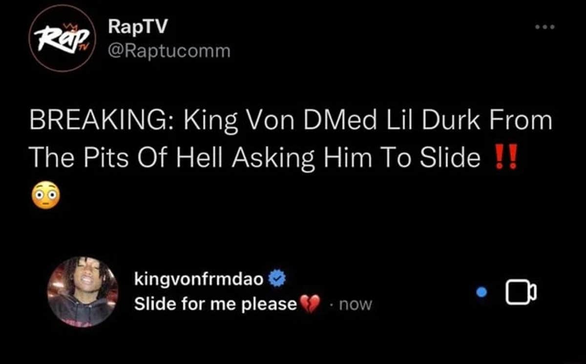 'He Was Death': The King Von Meme Recalls His Violent Legacy