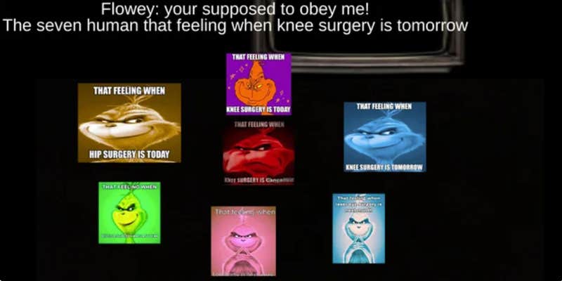 Explaining 'That Feeling When Knee Surgery Is Tomorrow' Meme