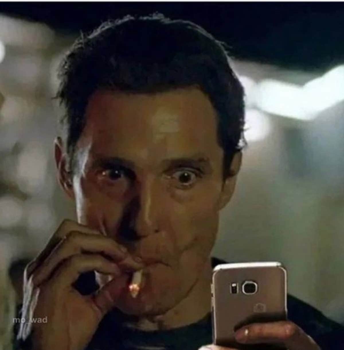The Matthew McConaughey Smoking Meme: A History