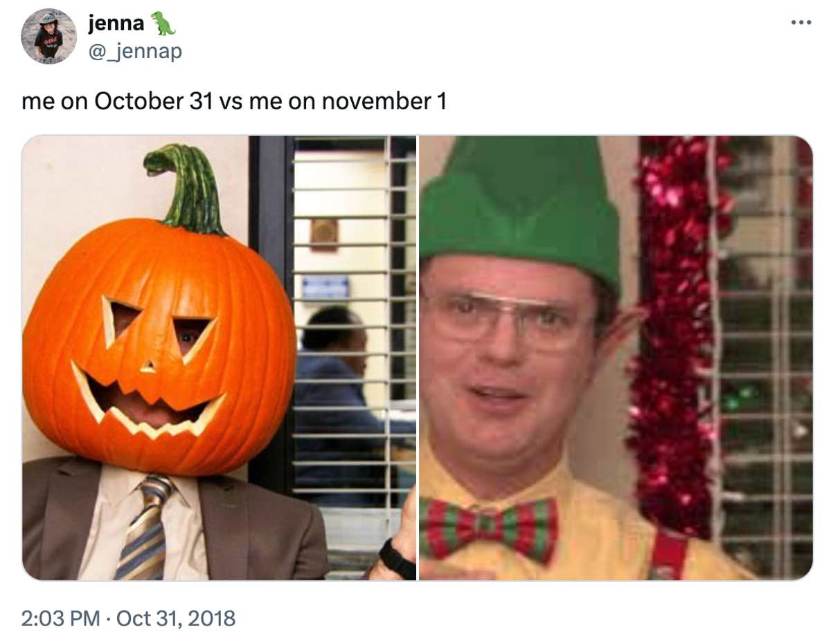 21 Of The Best October 31 Vs November 1 Memes