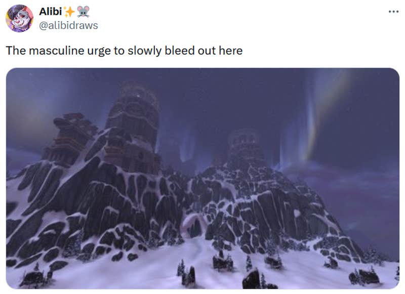 Explaining 'The Masculine Urge To Slowly Bleed Out Here'